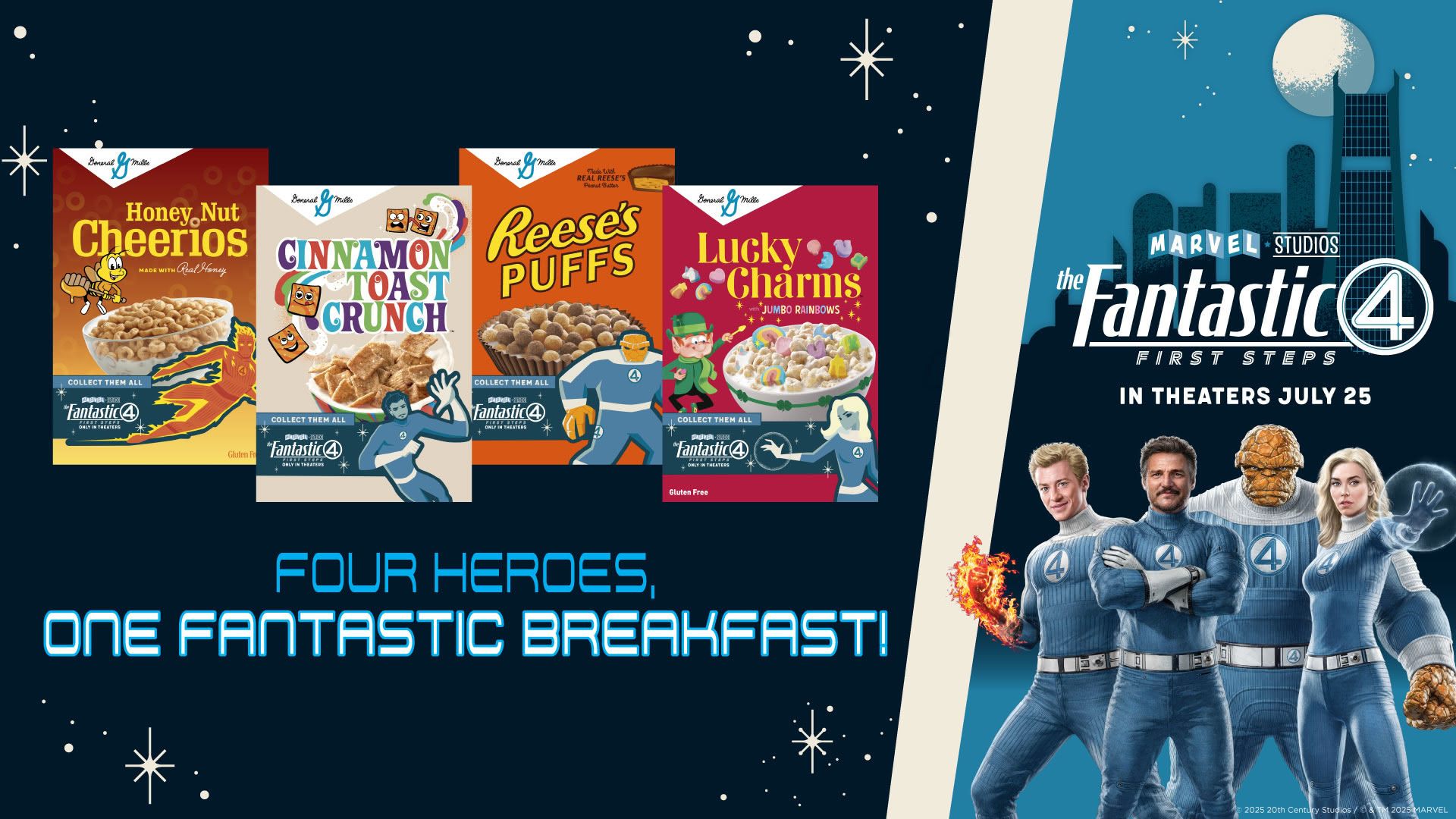 General Mills Cereal Mascots Collide With Marvel's First Family in New ...