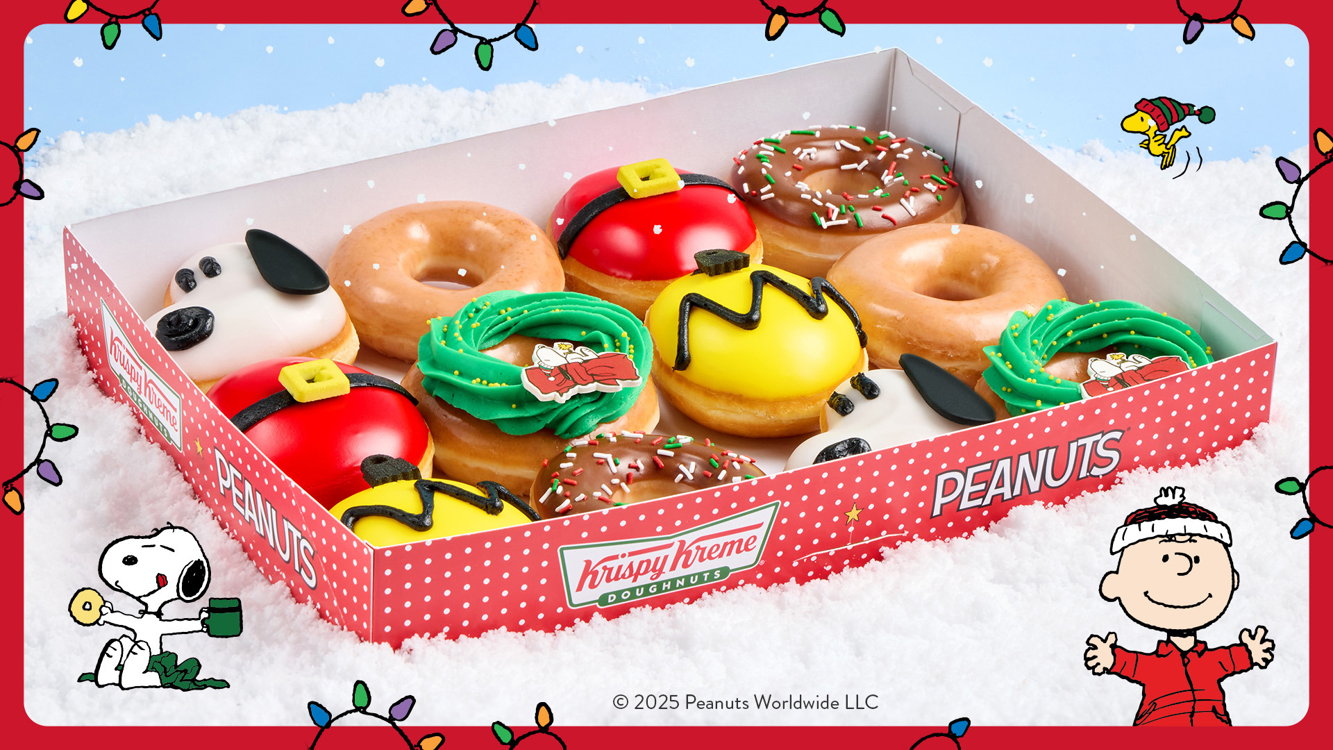 Krispy Kreme and Peanuts Collaborate on the Sweetest Holiday Treat