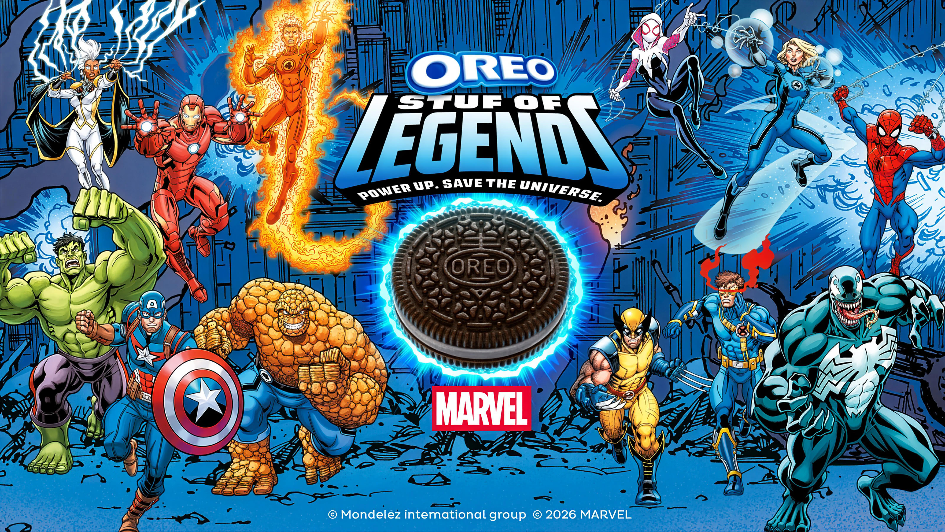 OREO Delivers a Legendary Marvel Collaboration Uniting All the Fandoms