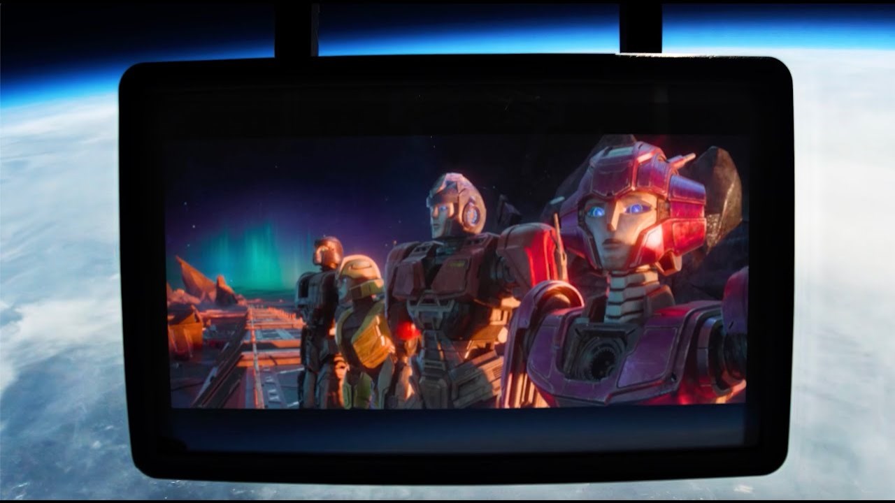 Transformers One Trailer Launch in Space