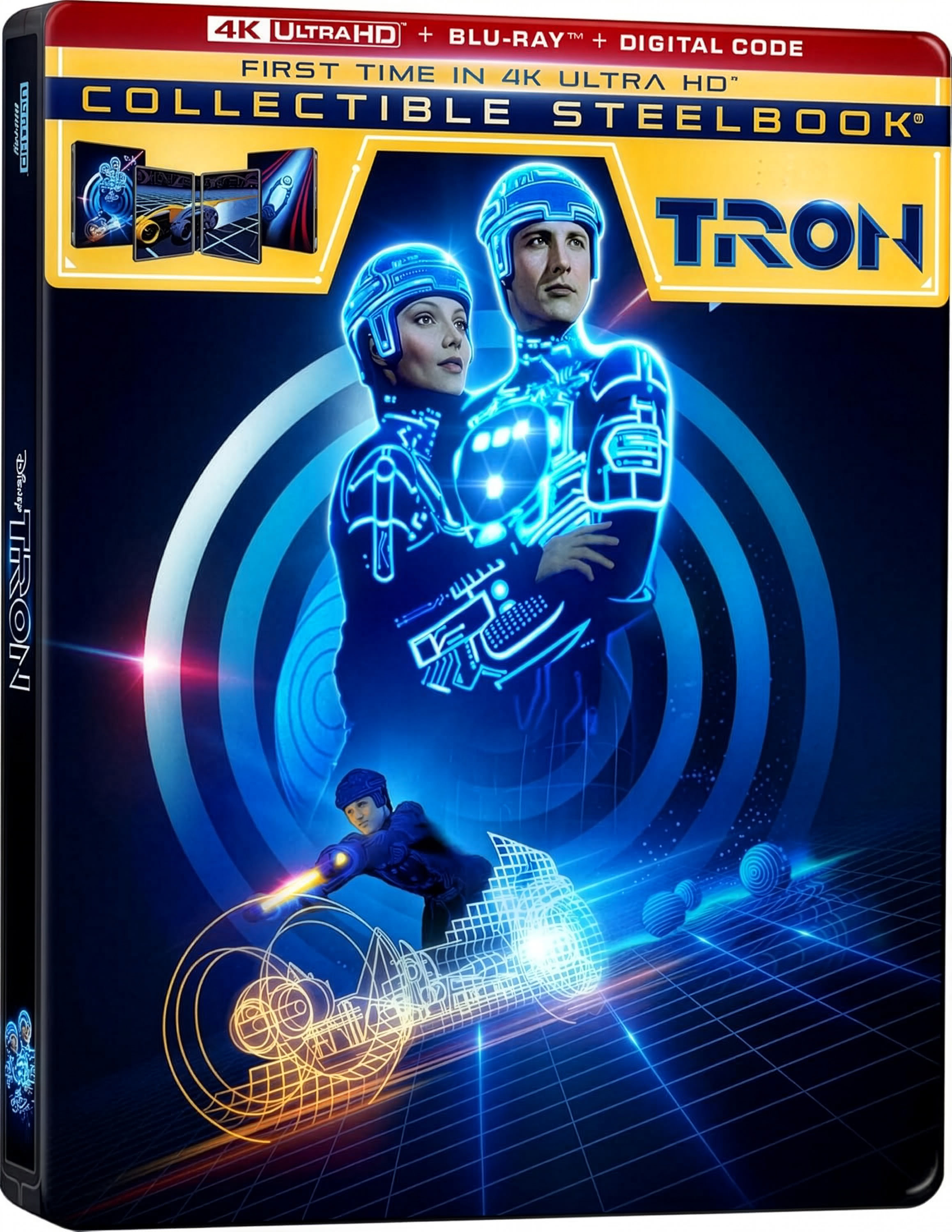Tron Classic Sci-Fi Returns in 4K SteelBook Glory 4K Review